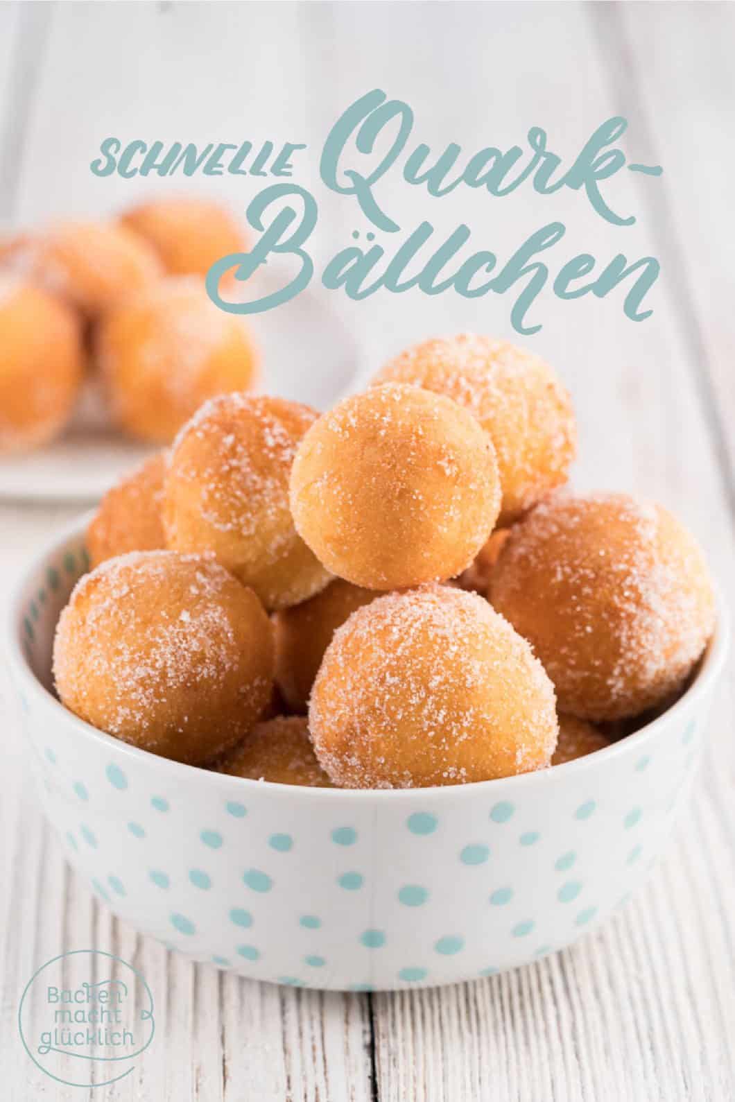 Quarkbällchen | Backen macht glücklich