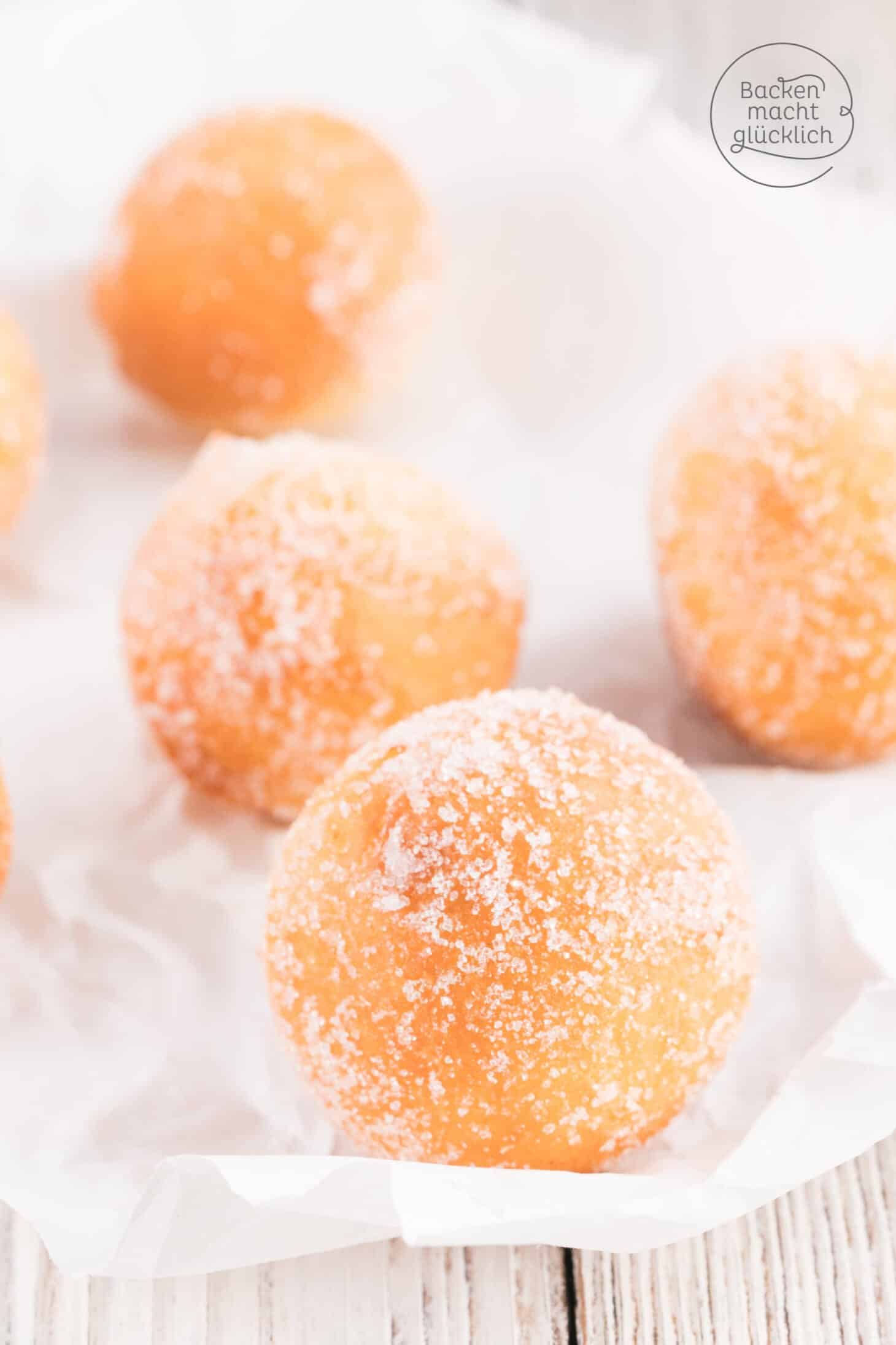 Quarkbällchen selber machen | Backen macht glücklich