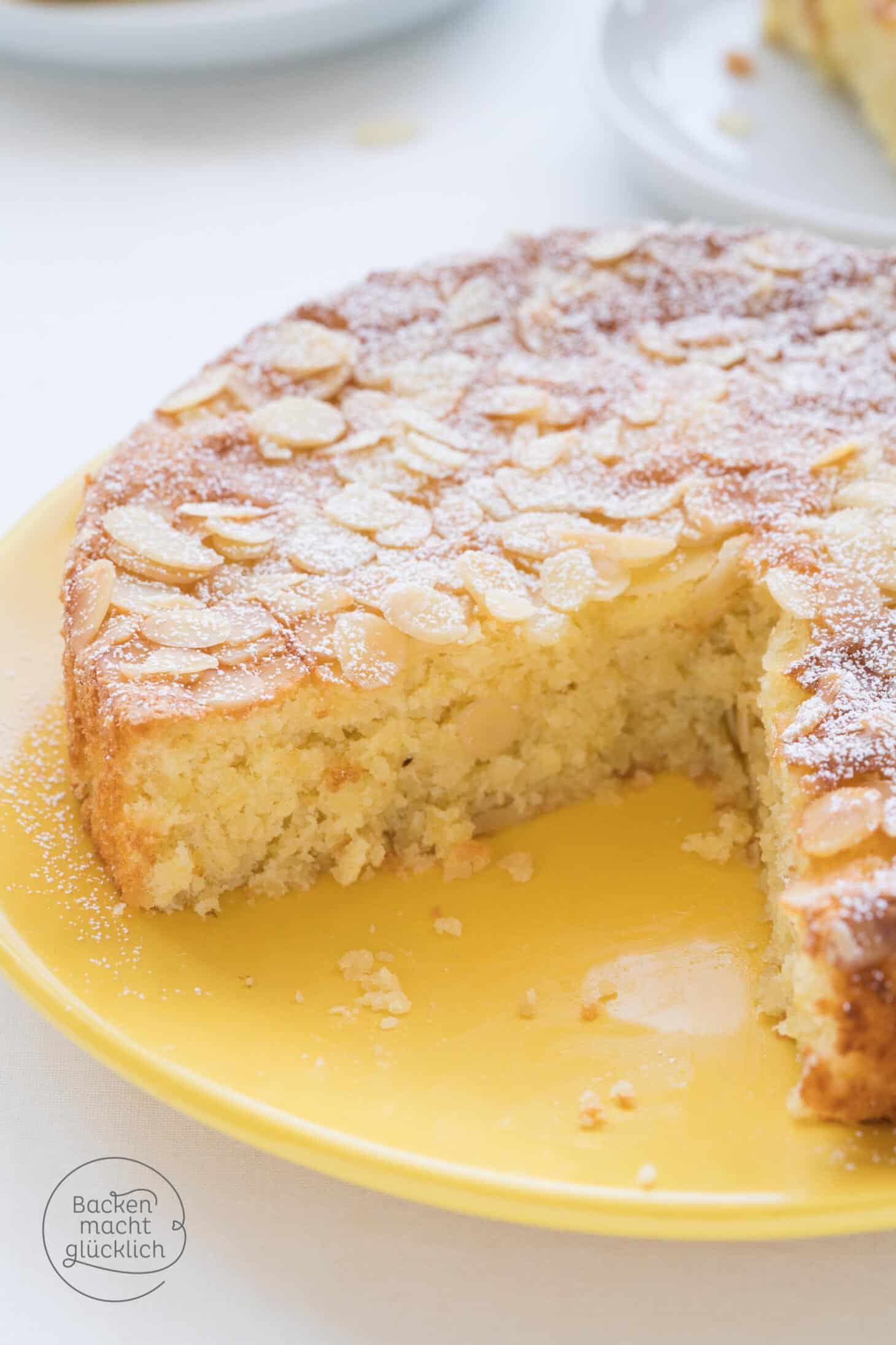 Zitronen Mandel Kuchen