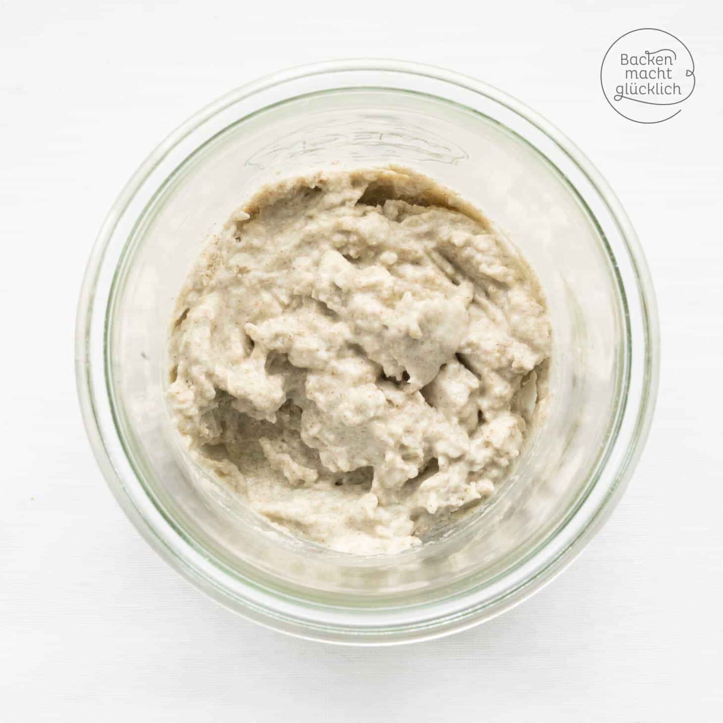 Sauerteig ansetzen | Backen macht glücklich