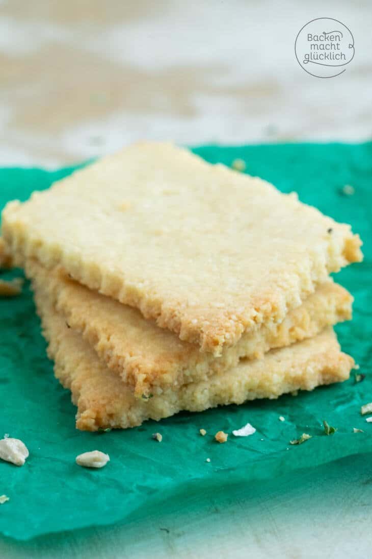 Schnelle Low Carb Cracker | Backen macht glücklich