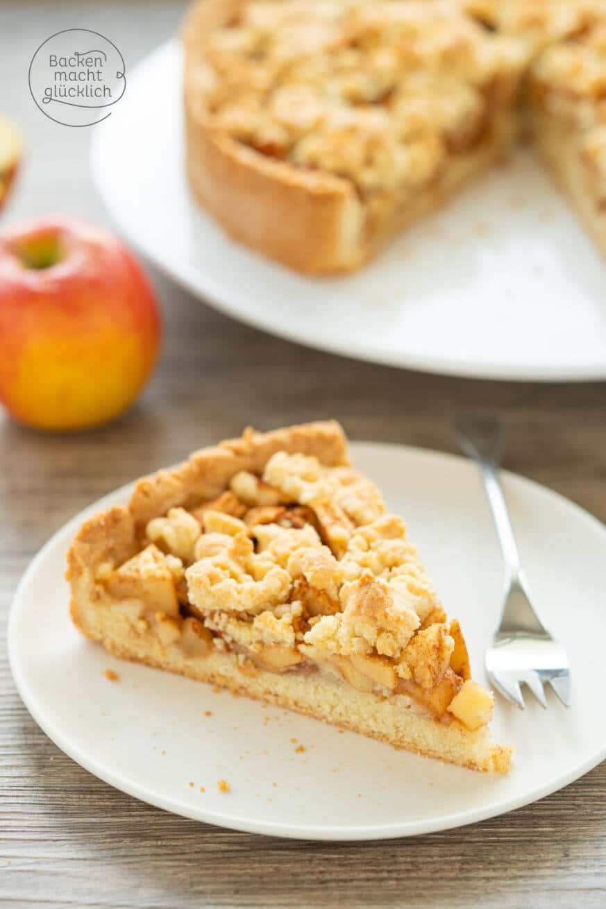 Apfel-Streusel-Kuchen | Backen macht glücklich