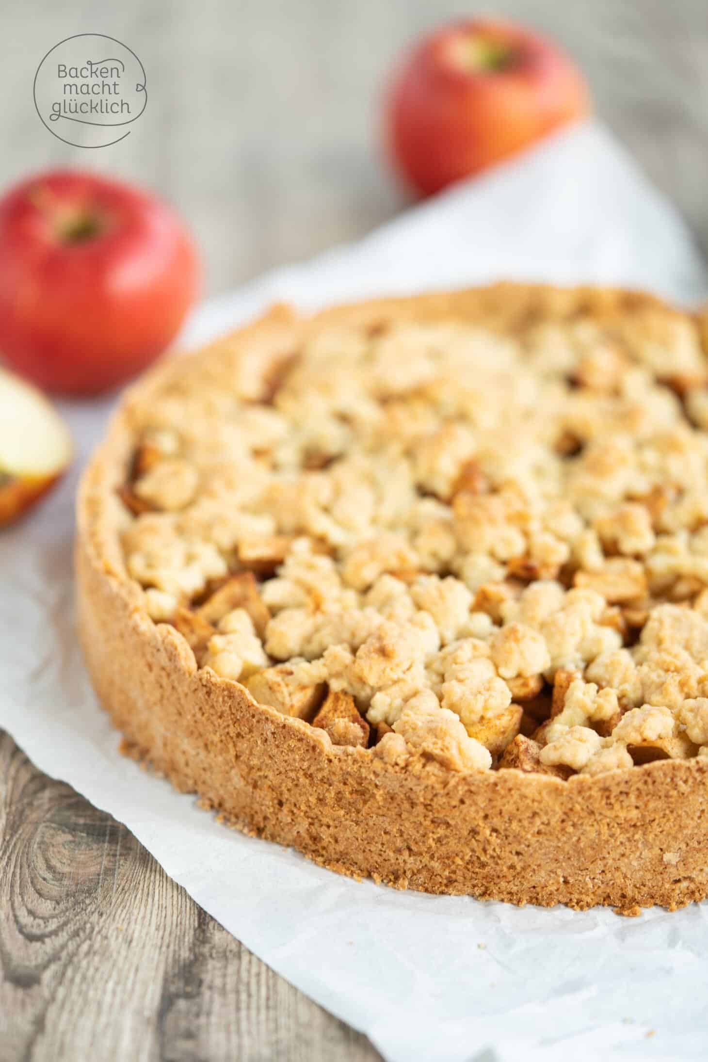 Apfel-Streusel-Kuchen | Backen macht glücklich