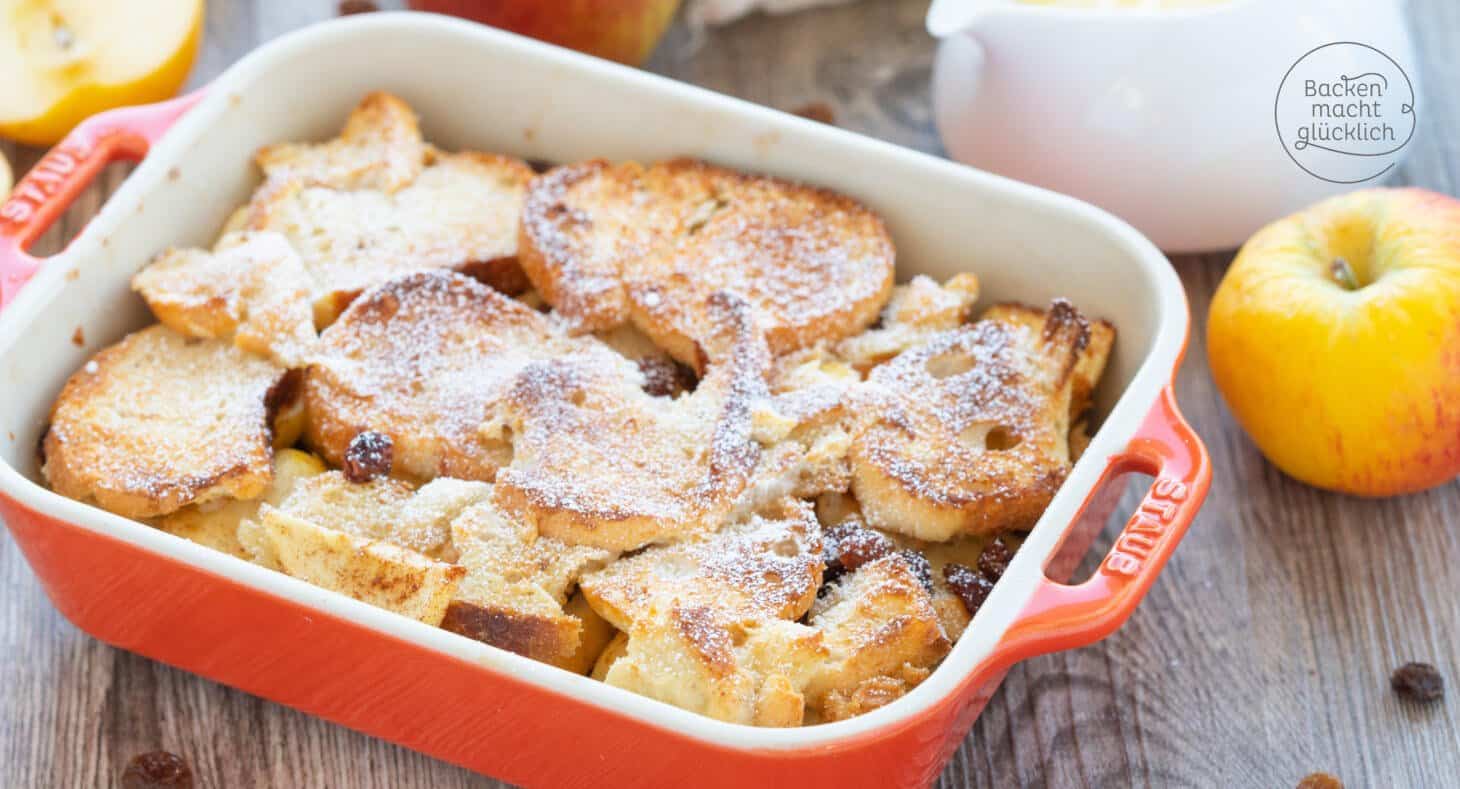 Scheiterhaufen mit Äpfeln | Backen macht glücklich