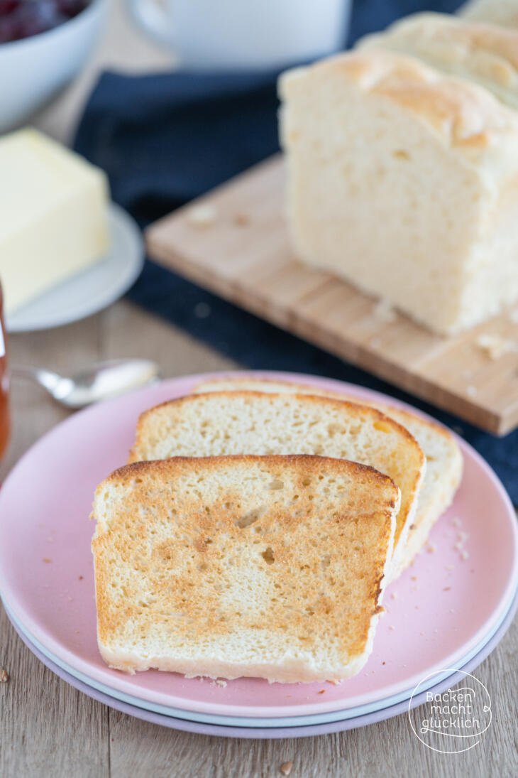 Toastbrot: einfach & schnell | Backen macht glücklich