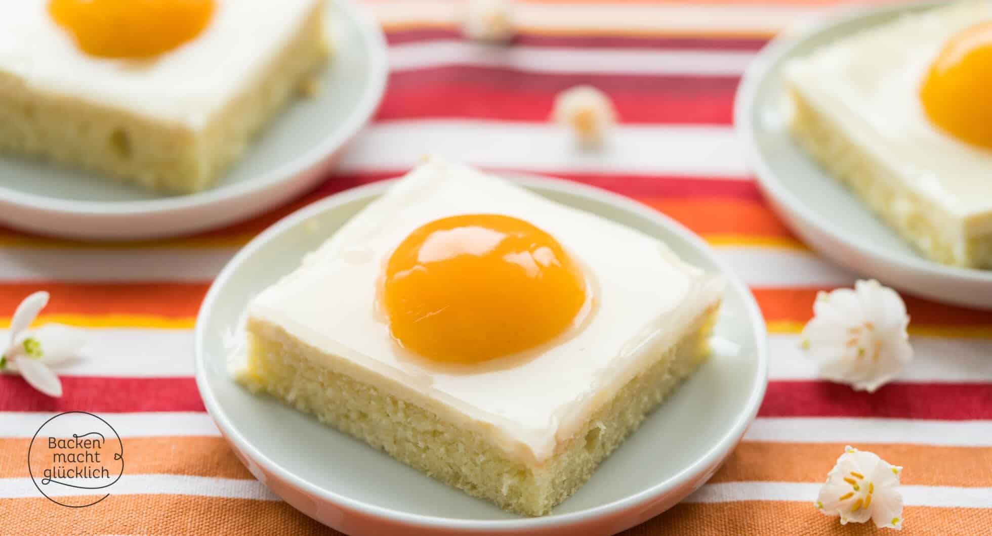 Spiegelei-Kuchen | Backen macht glücklich