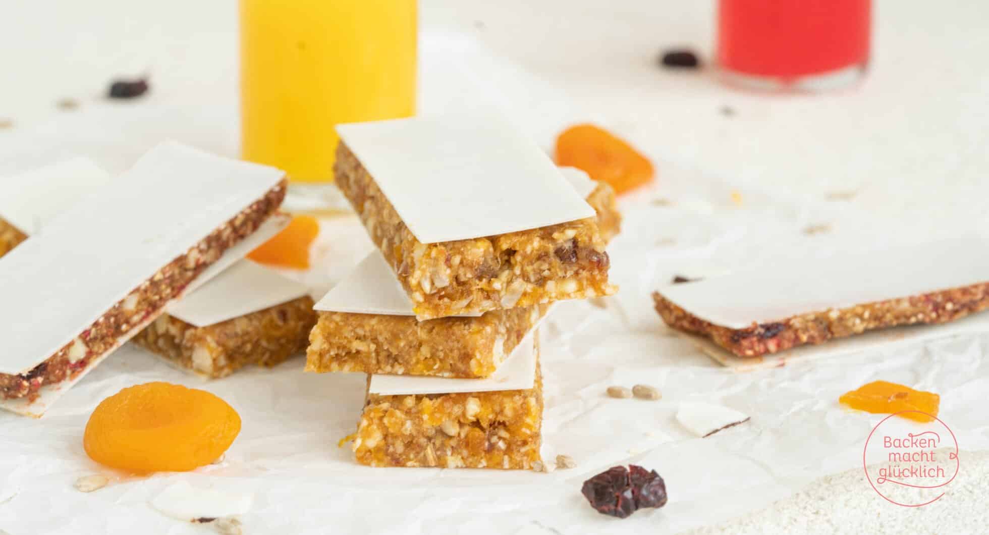 Fruchtriegel selbermachen | Backen macht glücklich