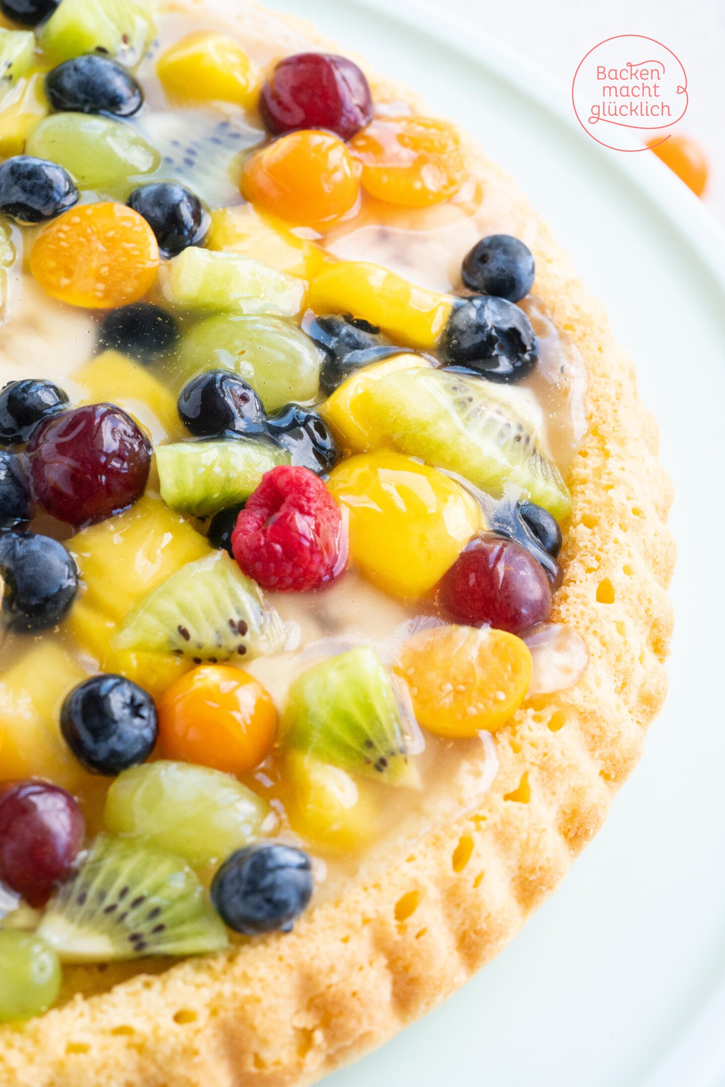 Einfacher Obstkuchen-Boden | Backen macht glücklich Einfacher Obstkuchen-Boden | Backen macht glücklich