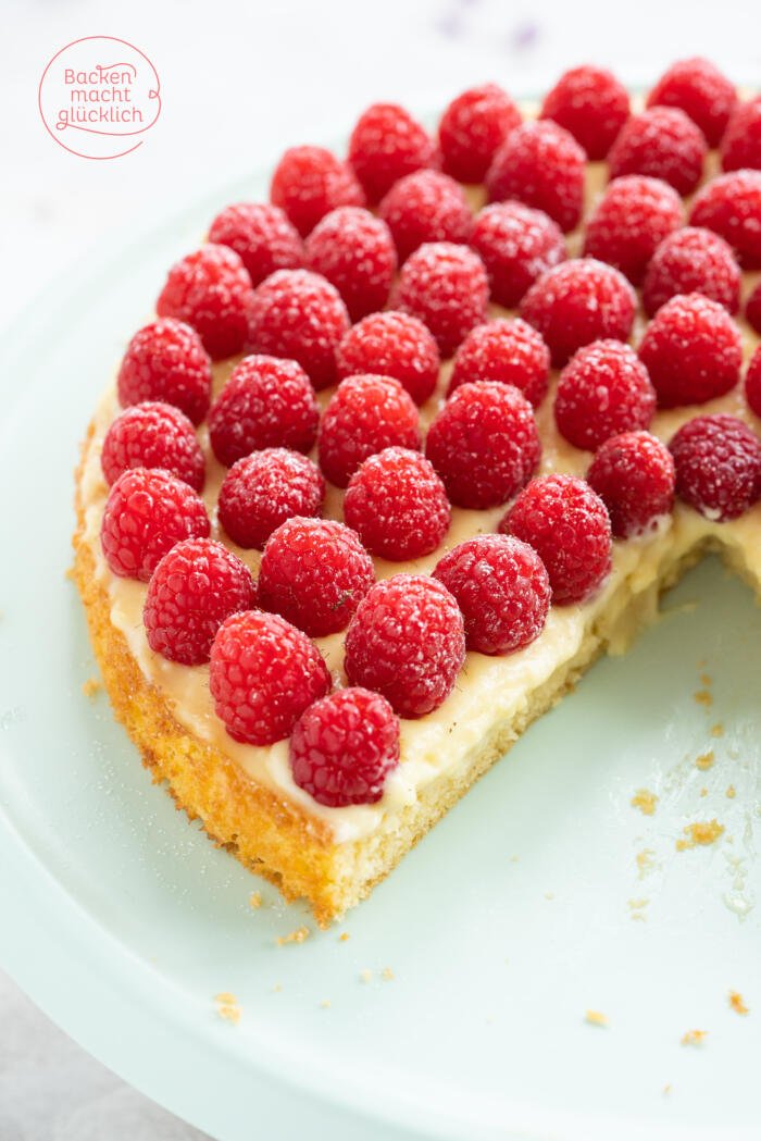Himbeerkuchen | Backen macht glücklich