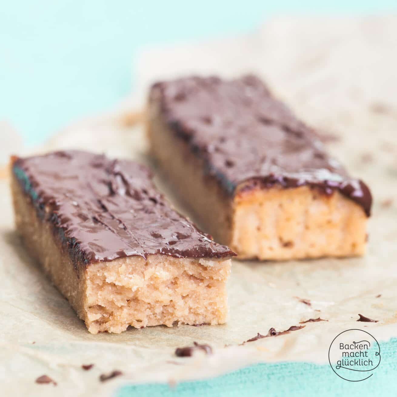 Proteinriegel selbermachen | Backen macht glücklich
