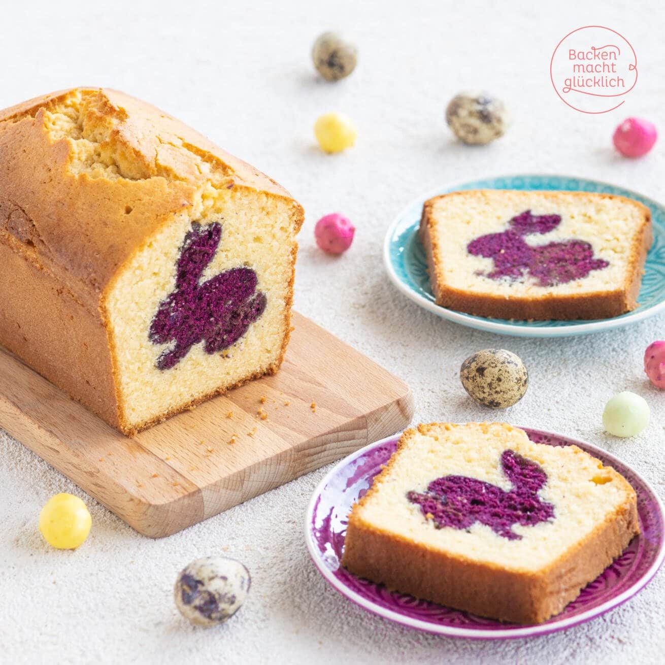 Saftiger Osterhasenkuchen | Backen macht glücklich