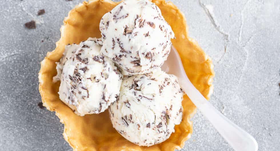 Stracciatella-Eis | Backen macht glücklich