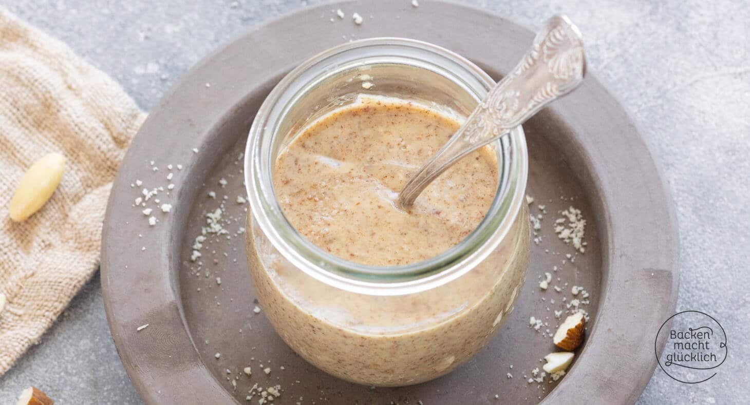 Mandelmus selber machen | Backen macht glücklich