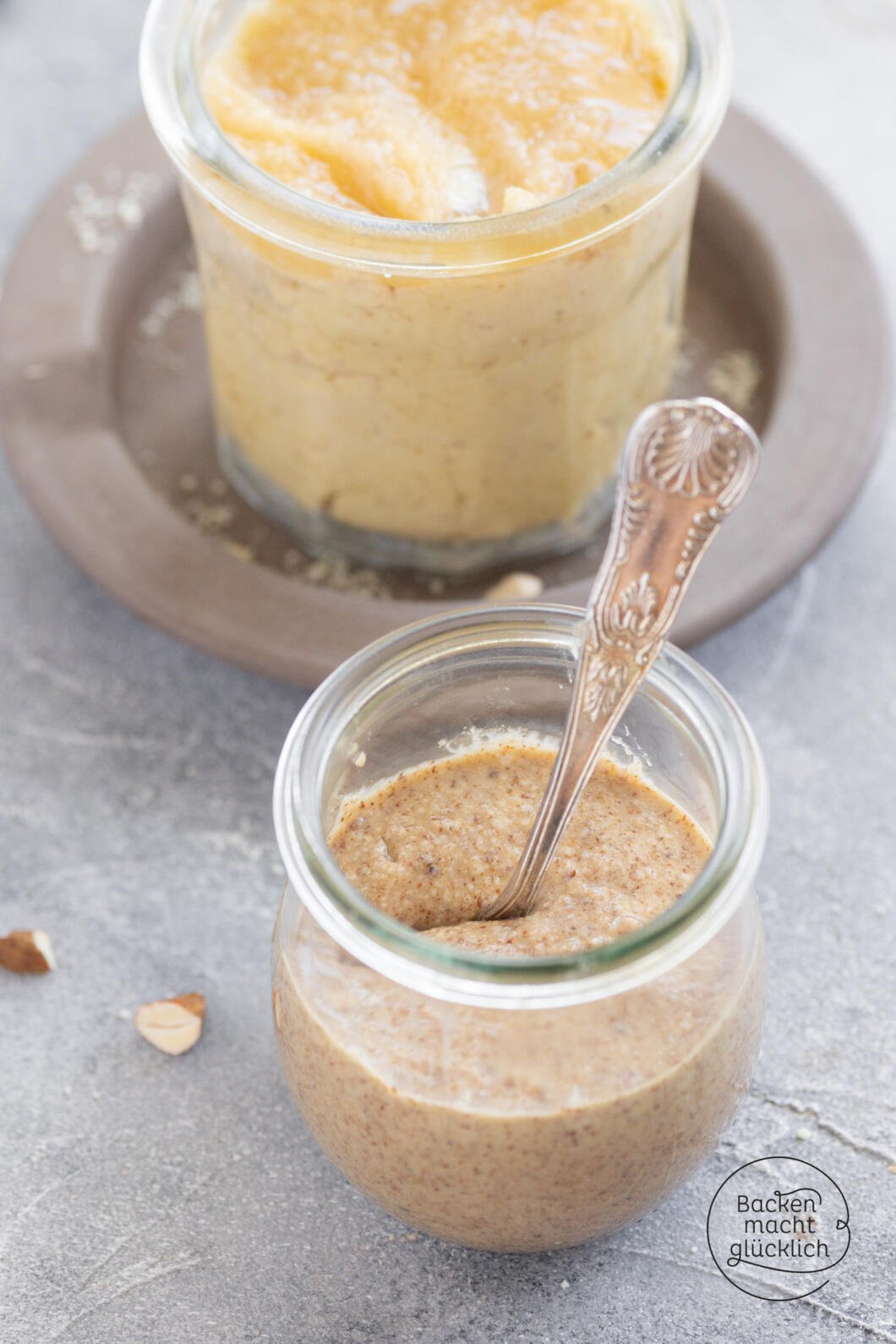 Mandelmus einfach selbermachen | Backen macht glücklich