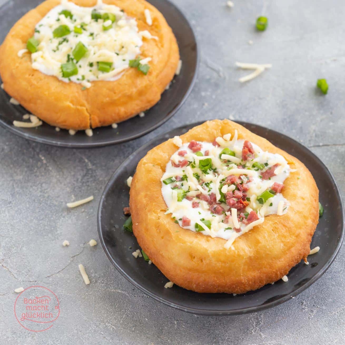 Lángos Originalrezept | Backen macht glücklich