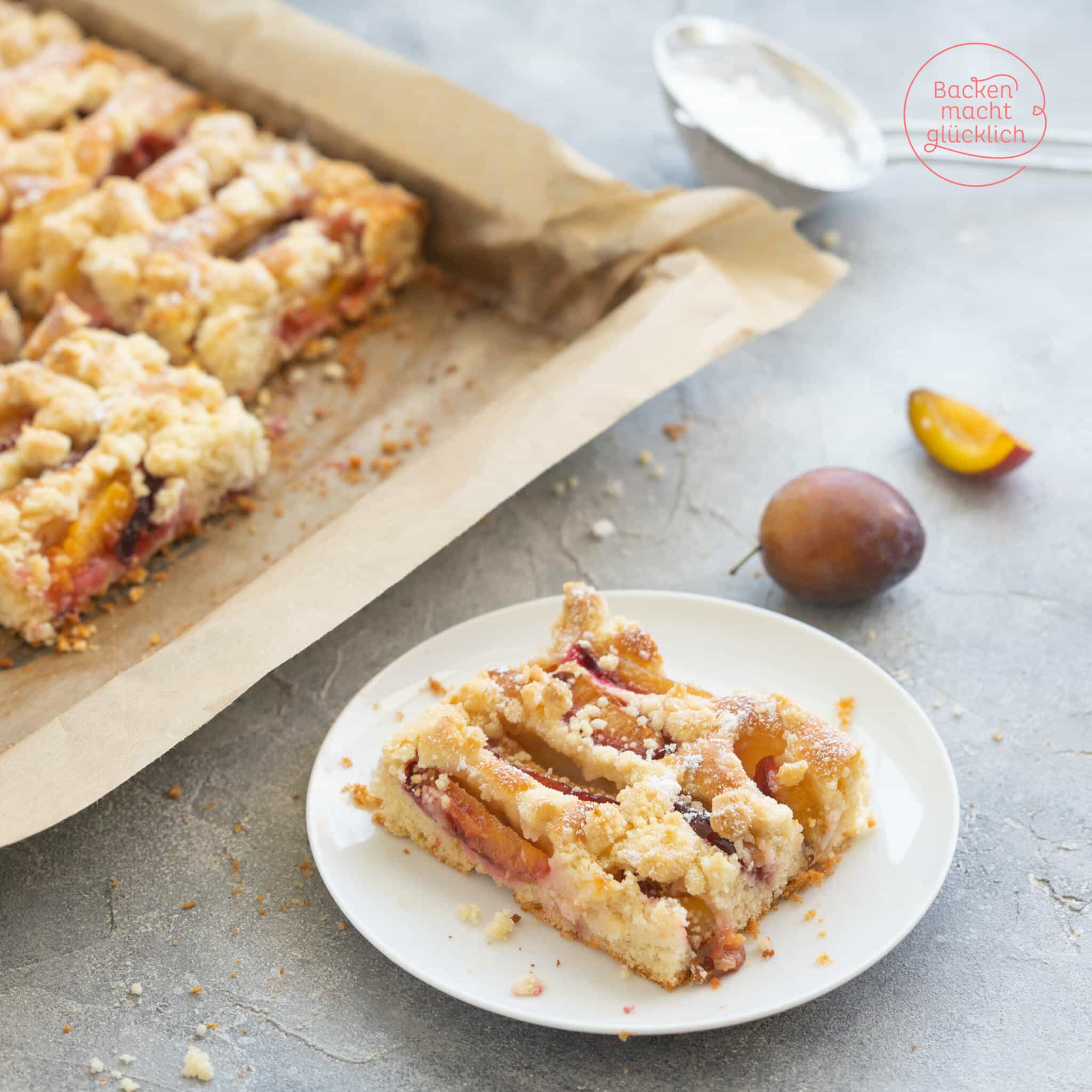 Streuselkuchen Zwetschgen Blech