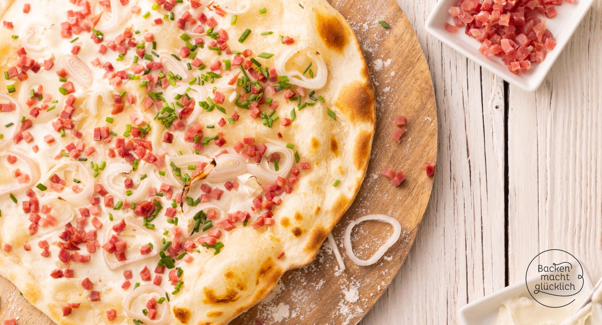 Flammkuchen-Rezept | Backen macht glücklich