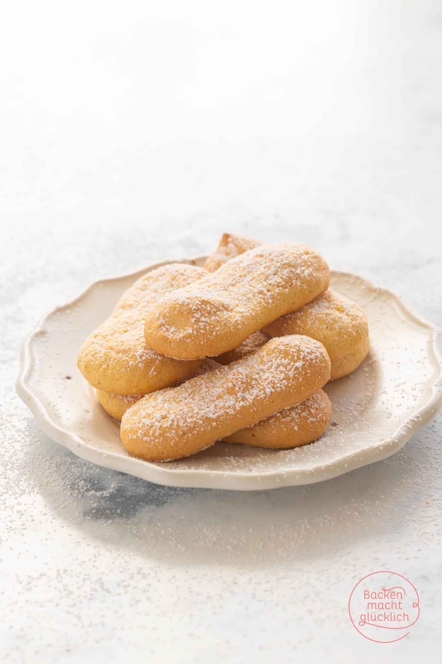 Löffelbiskuits selber machen | Backen macht glücklich