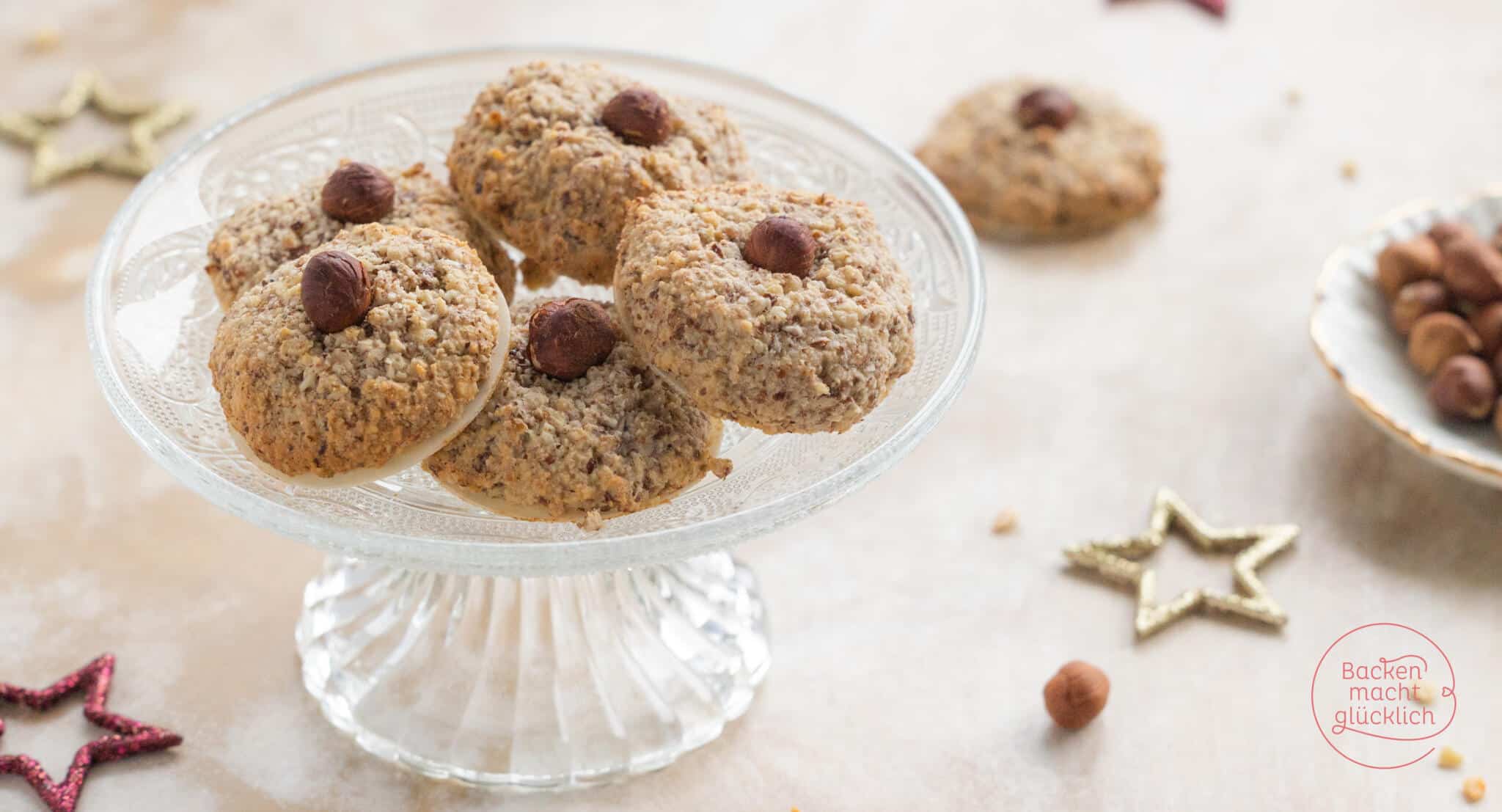 Haselnussmakronen | Backen macht glücklich