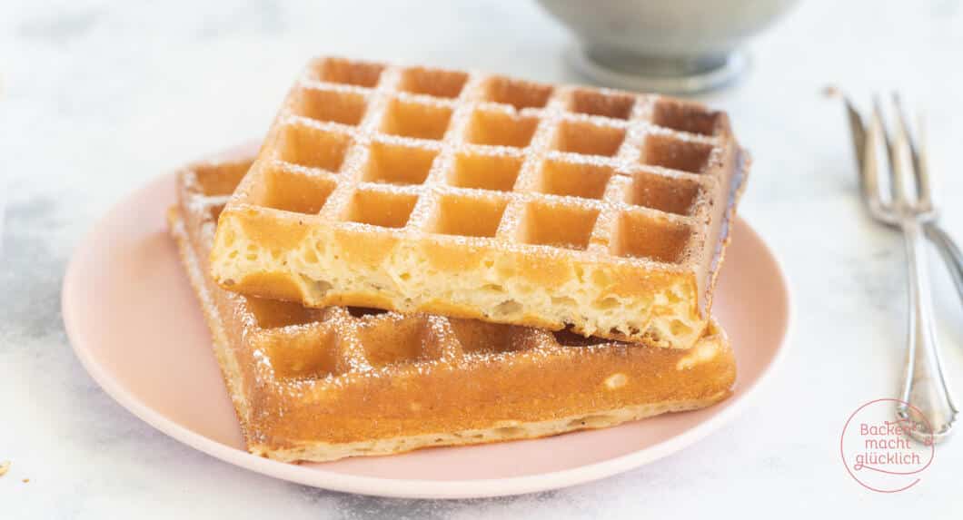 Waffelteig: Das Grundrezept | Backen macht glücklich