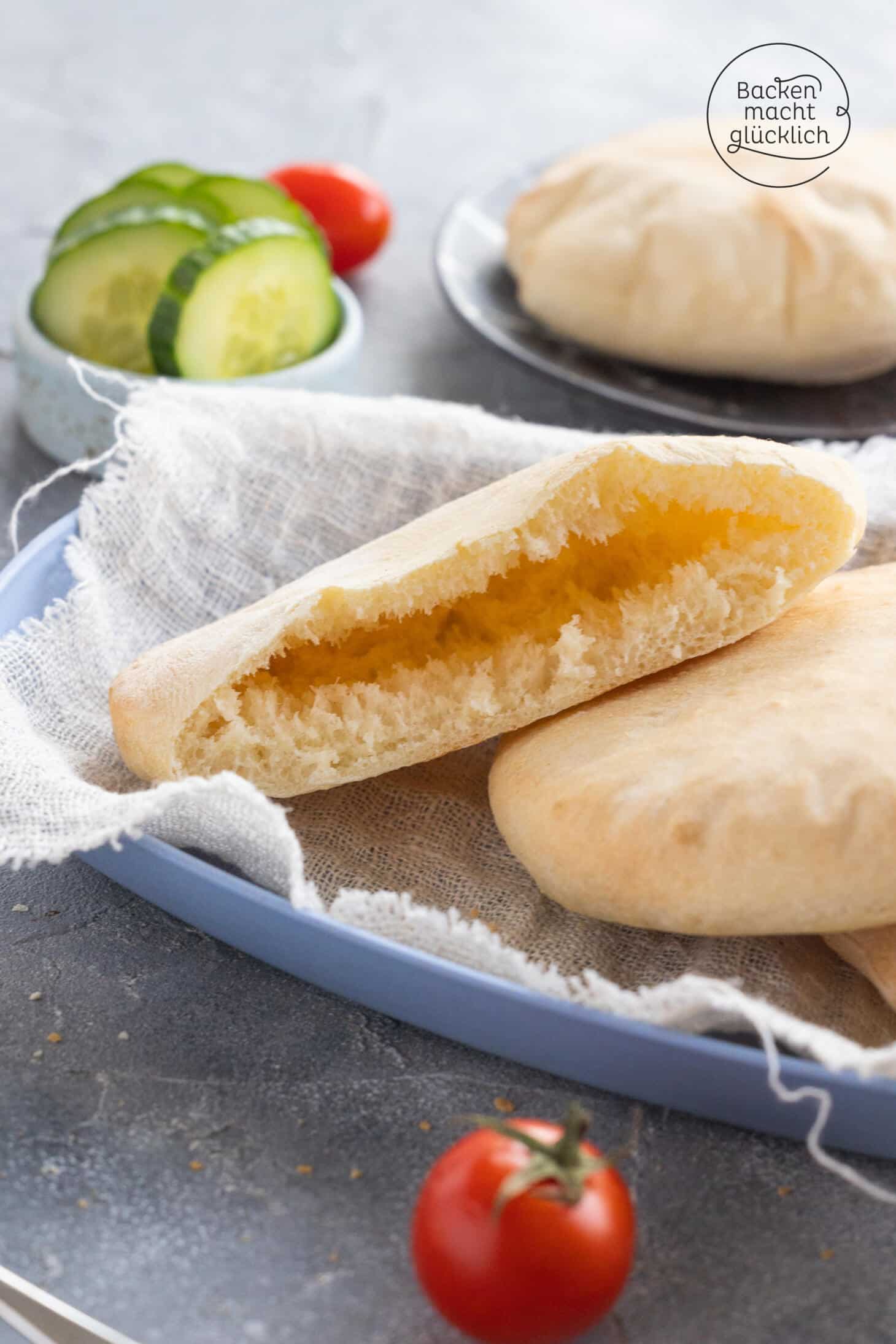 Pita-Brot Rezept | Backen macht glücklich
