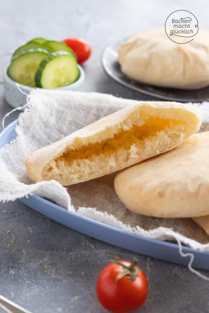 Pita-Brot Rezept | Backen macht glücklich