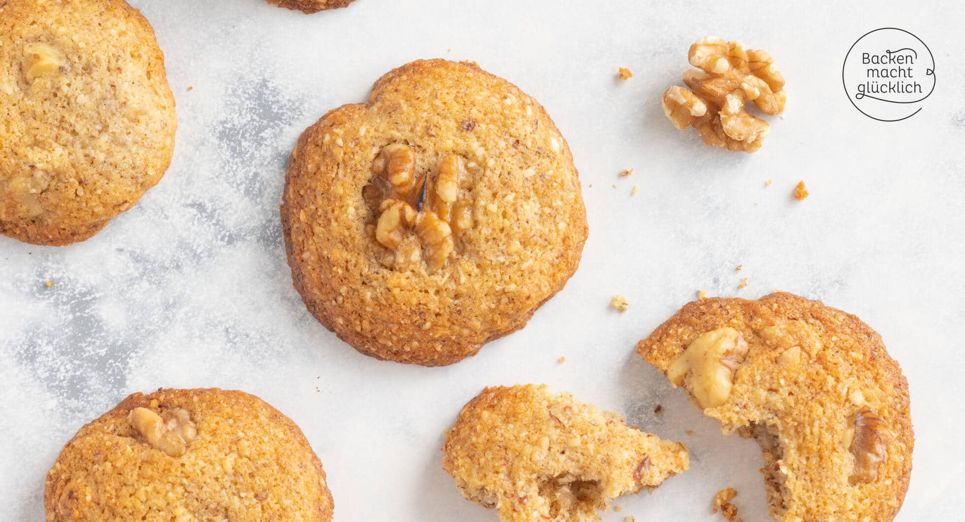 Walnuss-Cookies | Backen macht glücklich