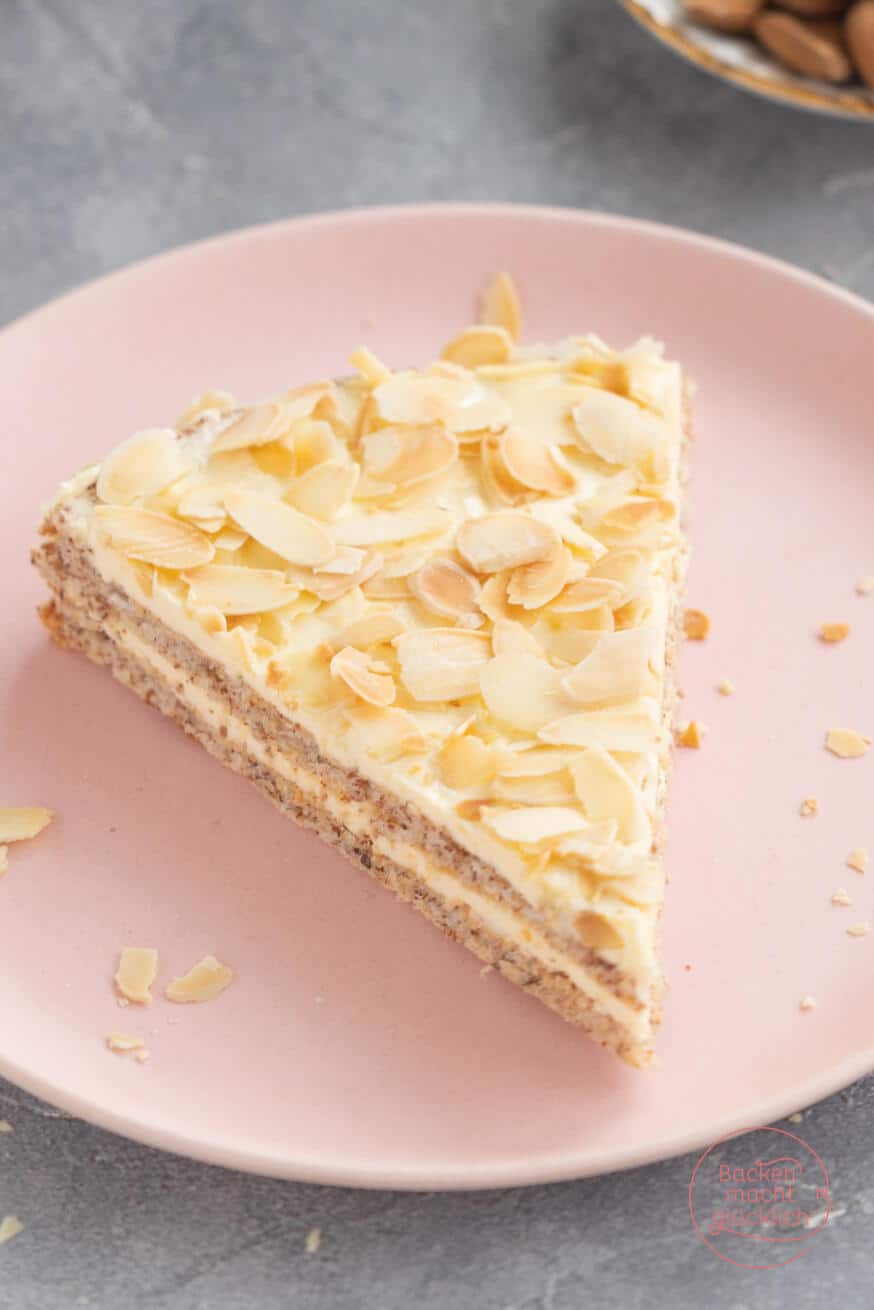 Schwedische Mandeltorte | Backen macht glücklich