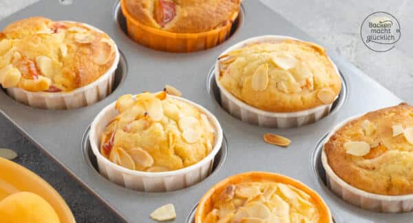 Aprikosen-Muffins | Backen macht glücklich