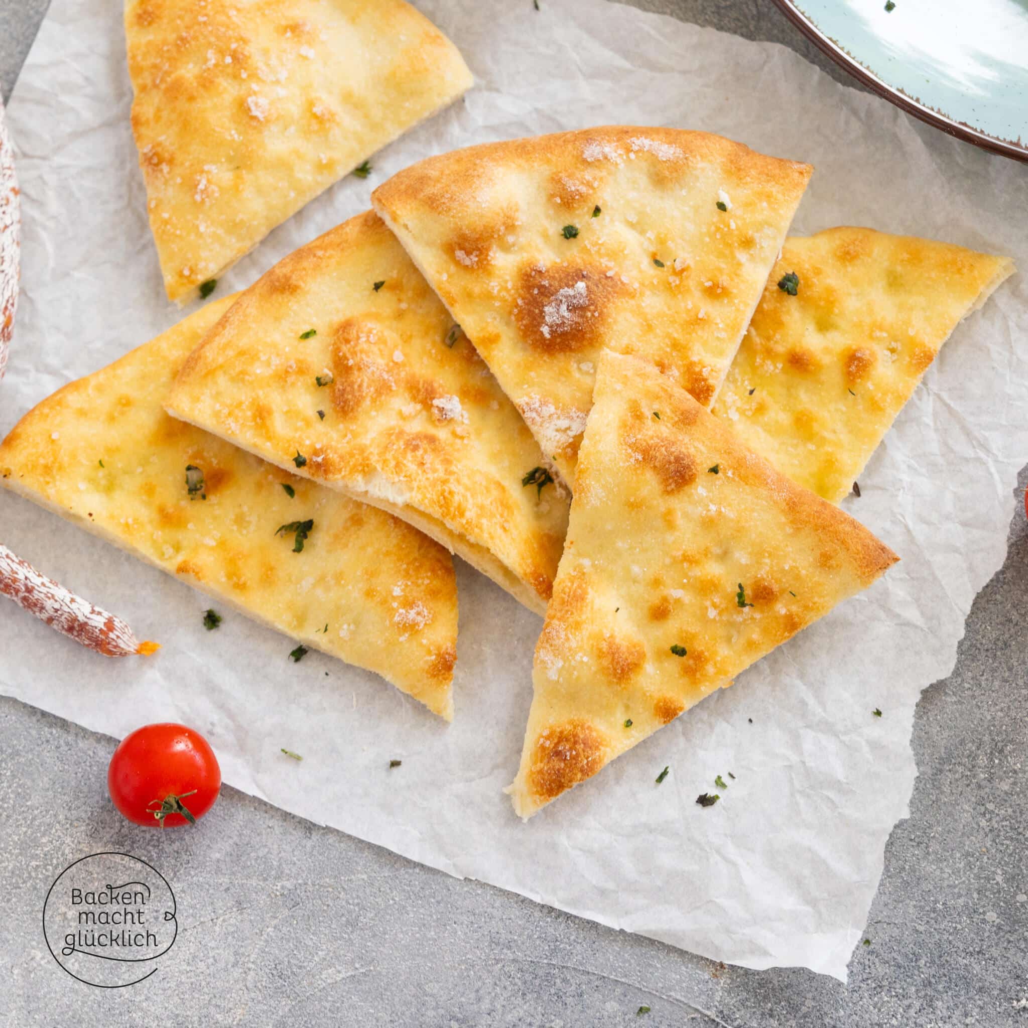 Pizzabrot | Backen macht glücklich