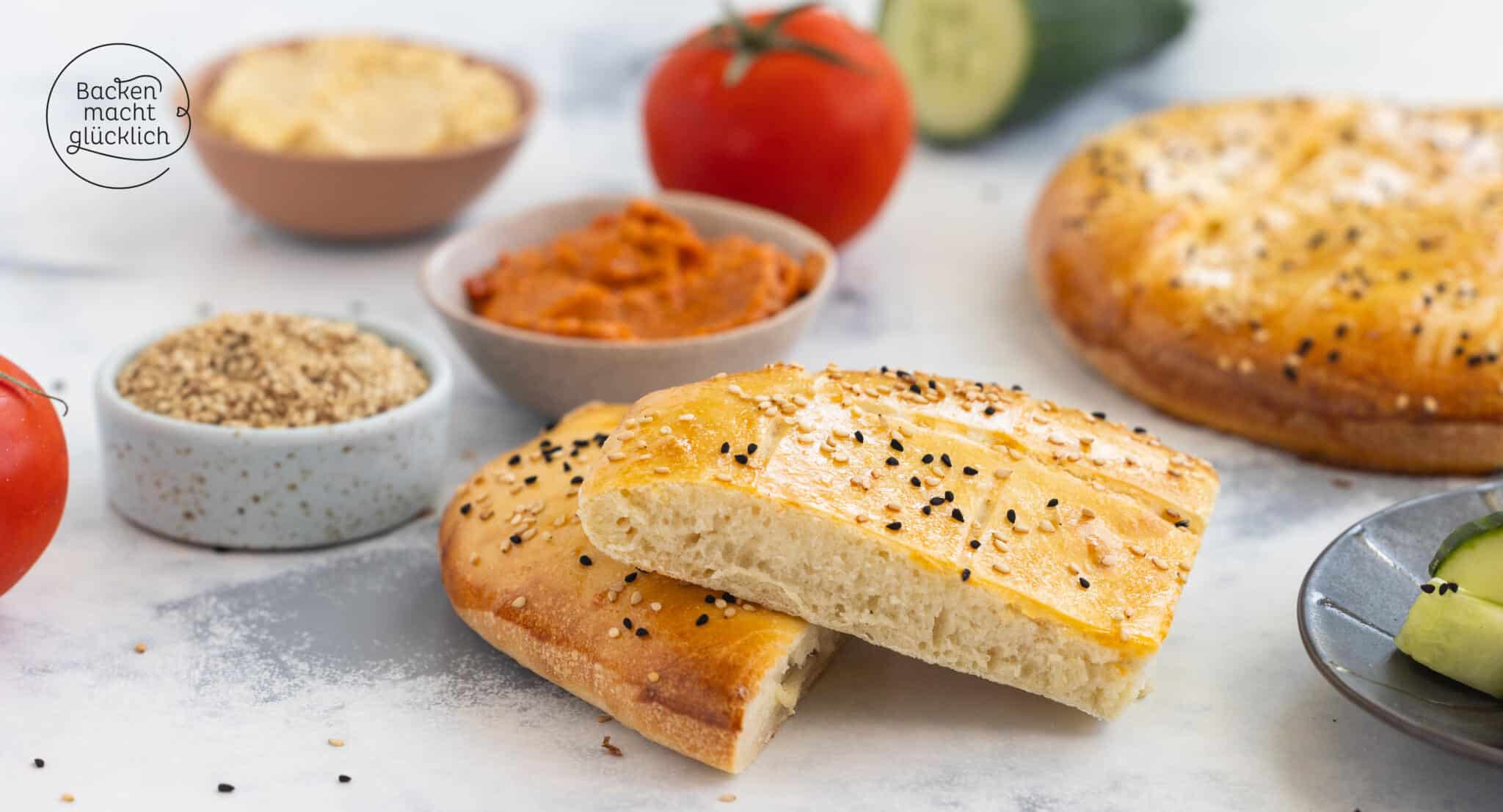 Türkisches Fladenbrot | Backen macht glücklich