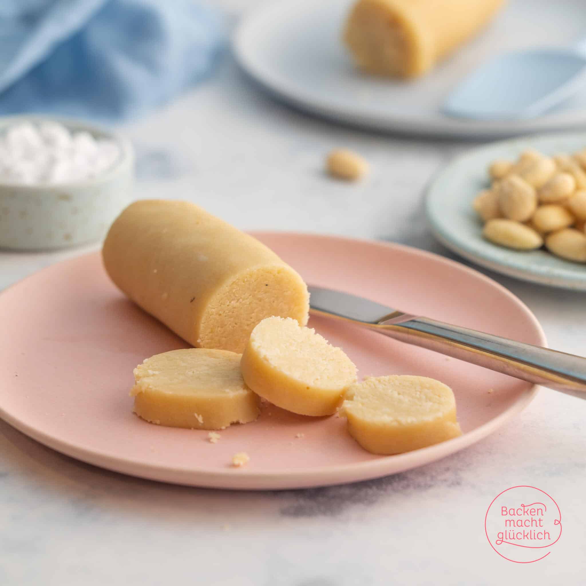 Marzipan ohne Zucker | Backen macht glücklich