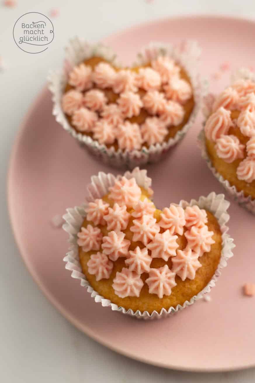 Herz-Muffins | Backen macht glücklich