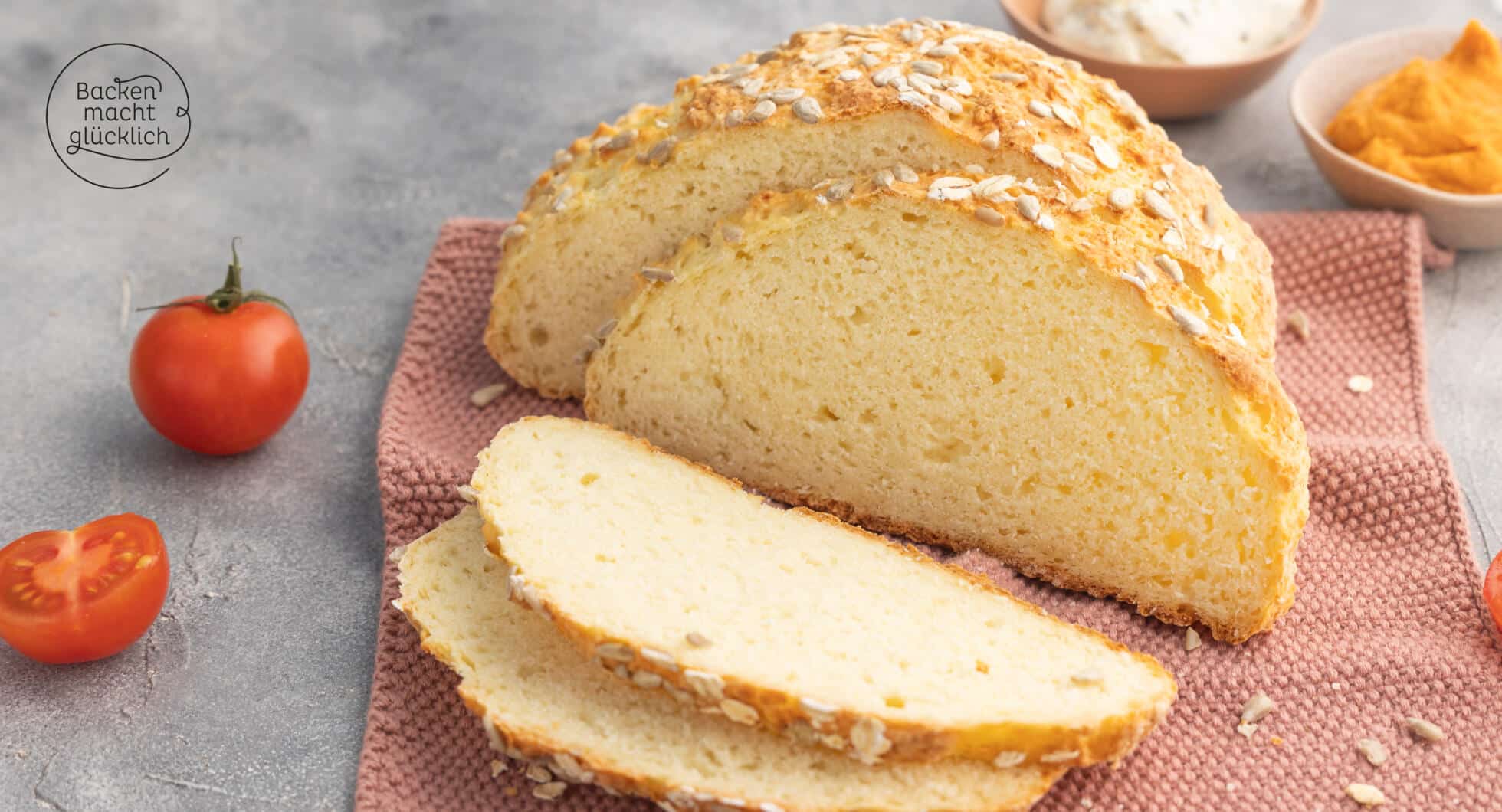 Schnelles Quarkbrot | Backen macht glücklich