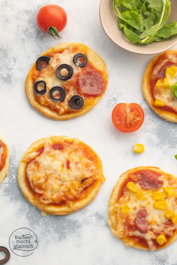 Mini-Pizza | Backen macht glücklich