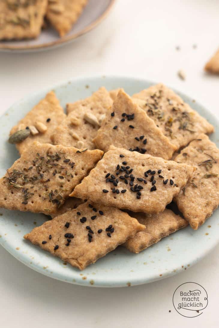 Vollkorn-Cracker | Backen macht glücklich