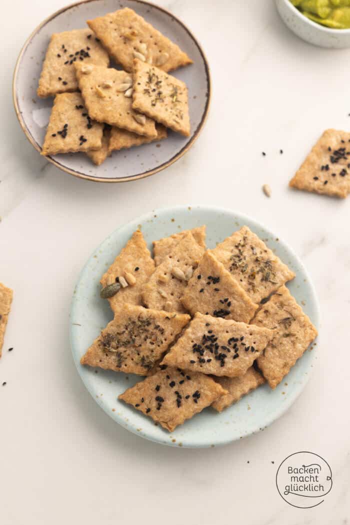 Vollkorn-Cracker | Backen macht glücklich