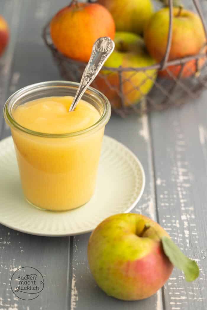 Apfelmus Rezept | Backen macht glücklich