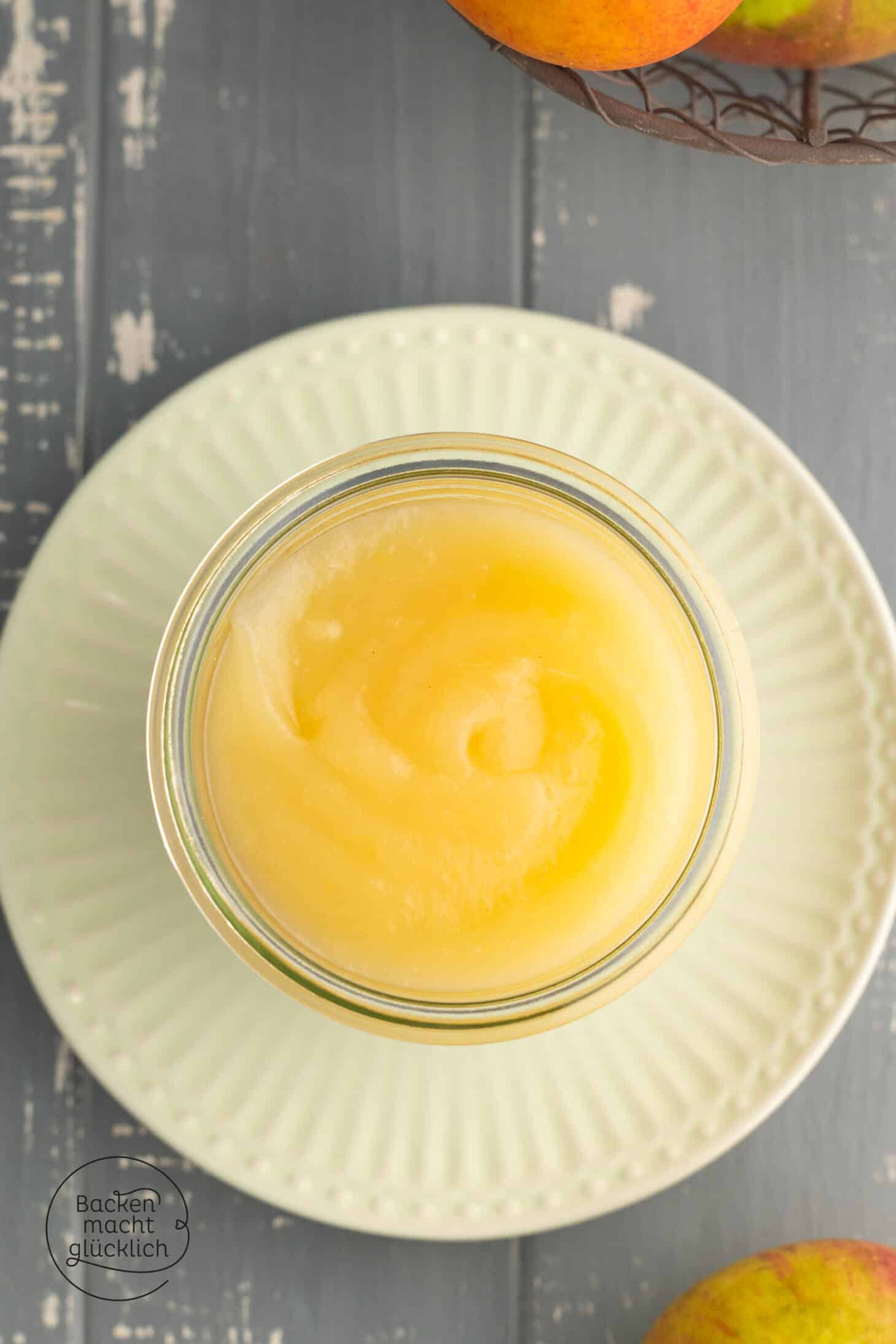 Apfelmus Rezept | Backen macht glücklich