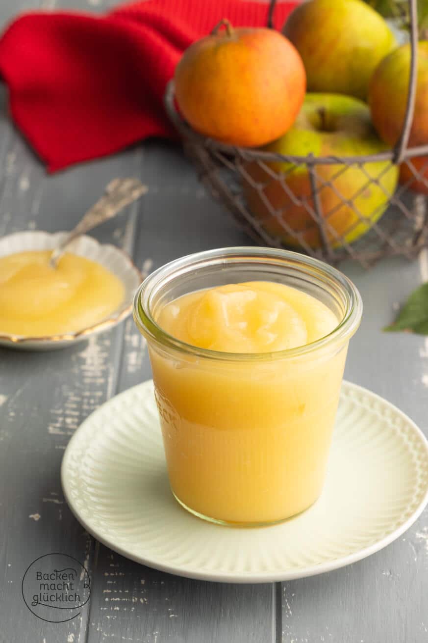 Apfelmus Rezept | Backen macht glücklich