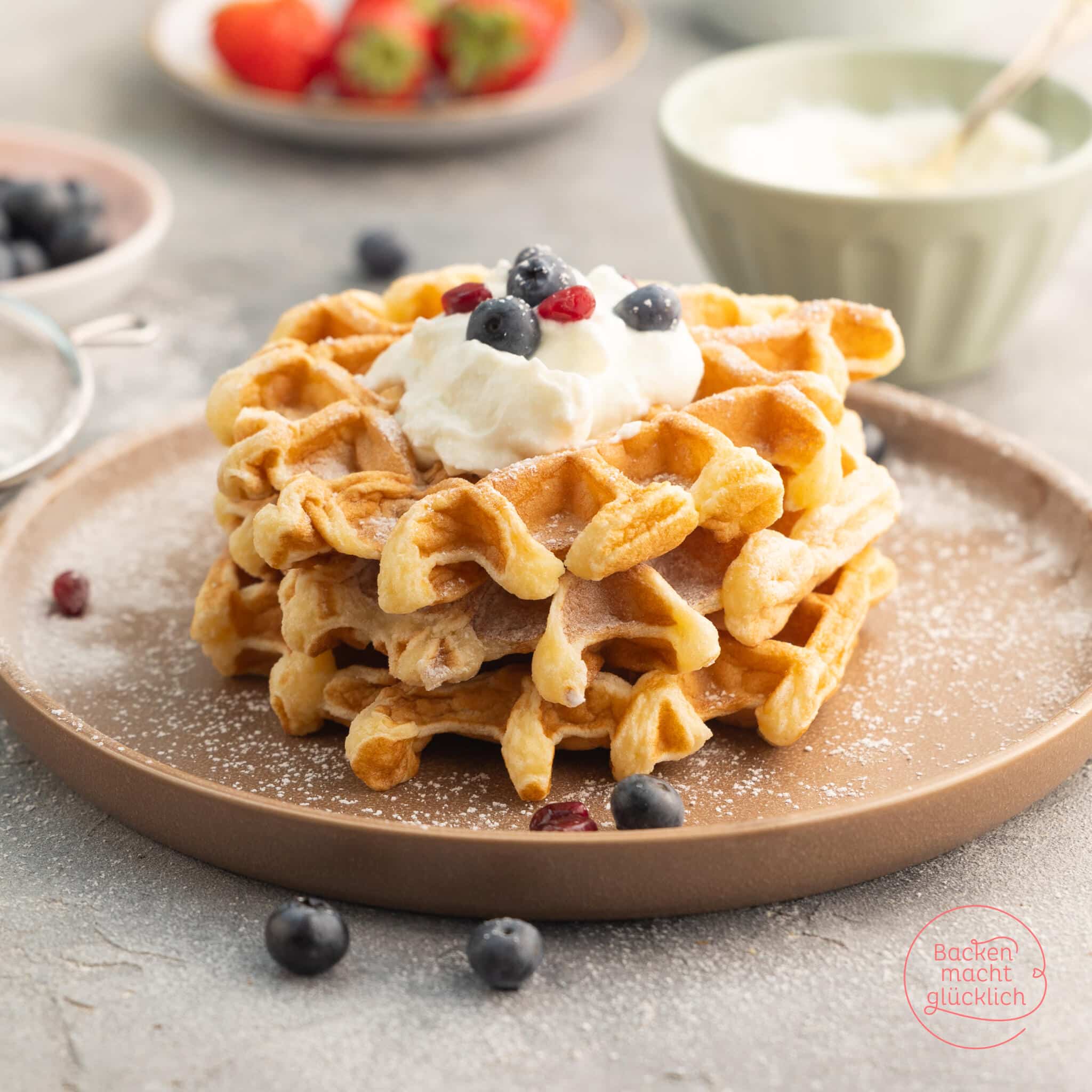 Skyr-Waffeln | Backen macht glücklich