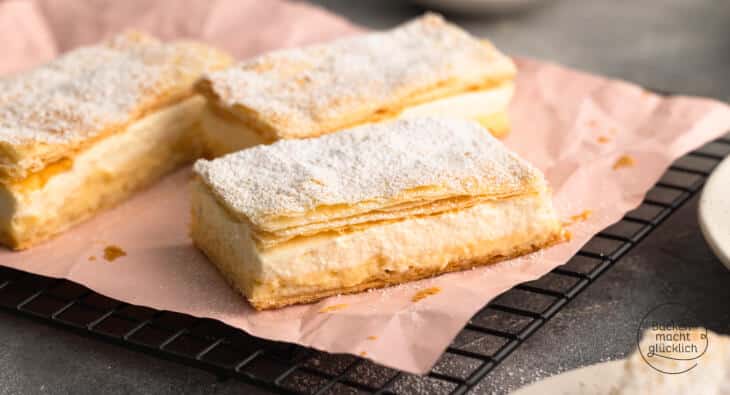 Cremeschnitten | Backen macht glücklich