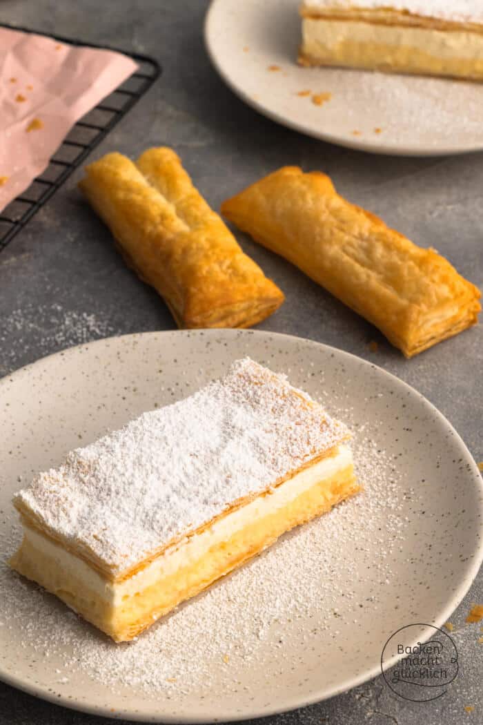 Cremeschnitten | Backen macht glücklich