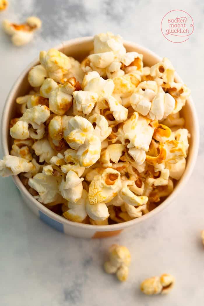 Selbstgemachtes Popcorn | Backen macht glücklich