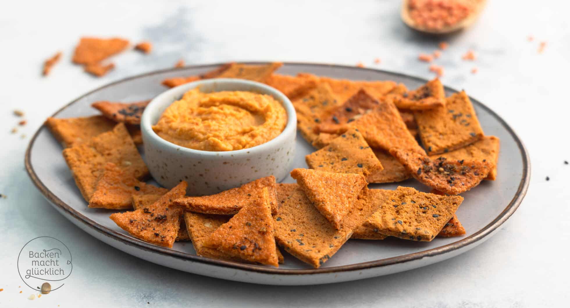 Linsenchips | Backen macht glücklich