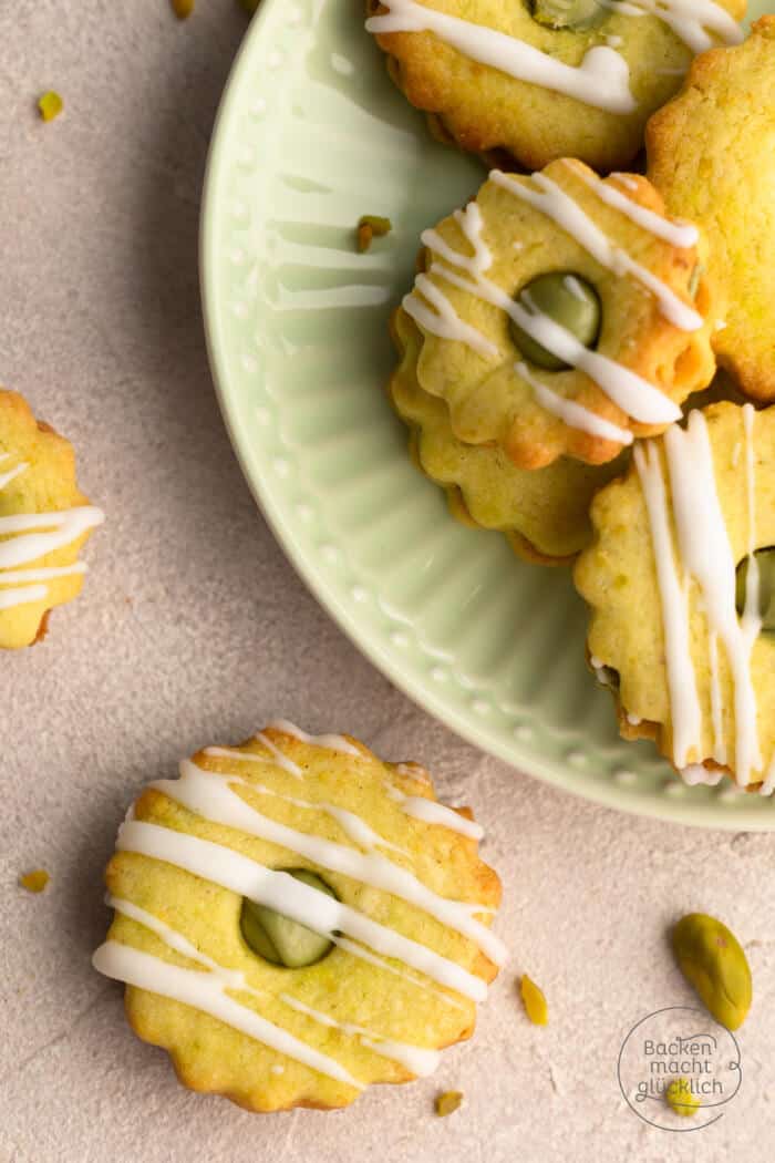 Pistazien-Plätzchen | Backen macht glücklich