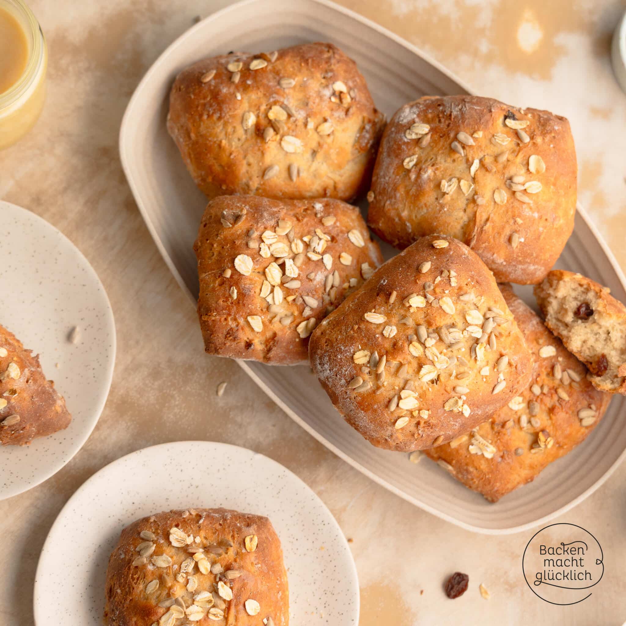 Müslibrötchen | Backen macht glücklich